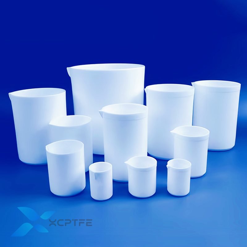 PTFE Coperchio in materiale fluoropolimero per becher in teflon ...
