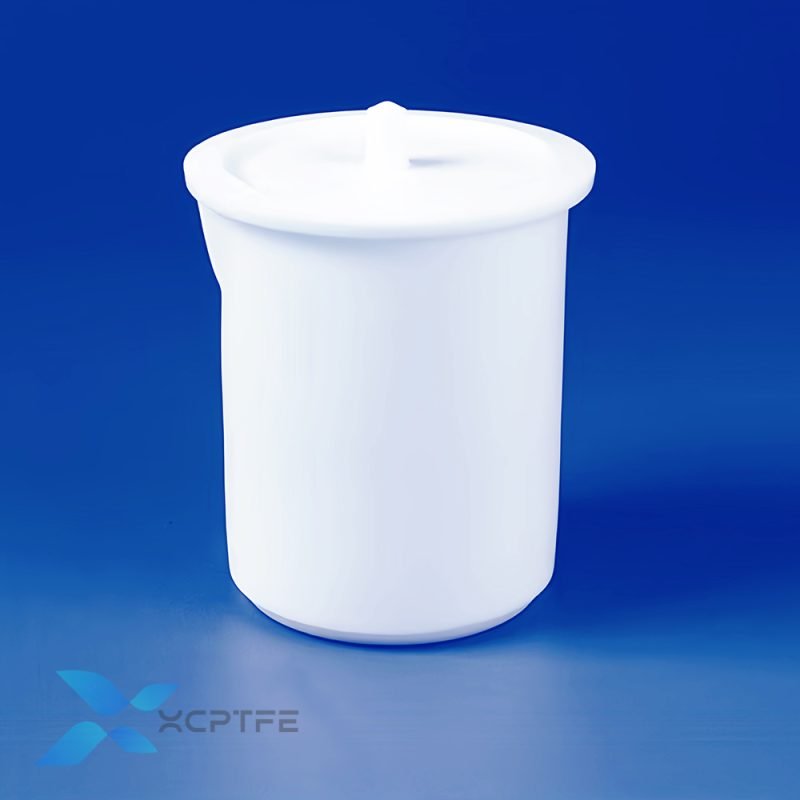 PTFE Coperchio in materiale fluoropolimero per becher in teflon ...